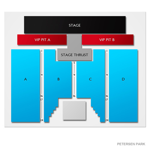 Petersen Park, McHenry, IL - Seating Chart & Stage - Chicago-Theater.com