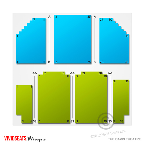 Davis Theatre Seating Chart