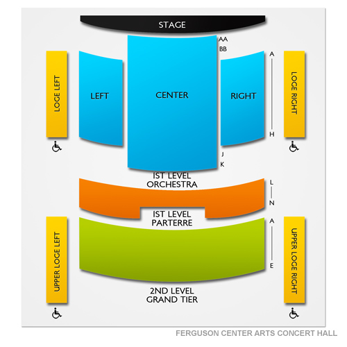 Ferguson Center Directions