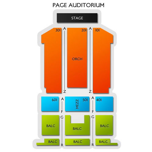 Nc Theatre Seating Chart