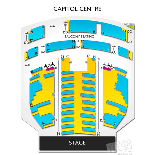 Capitol Centre North Bay Seating Chart | Vivid Seats