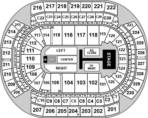 Xcel Energy Center Interactive Seating Chart Seating Charts | XL