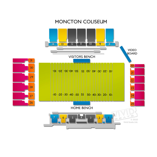 Moncton Coliseum Complex Seating Chart | Vivid Seats