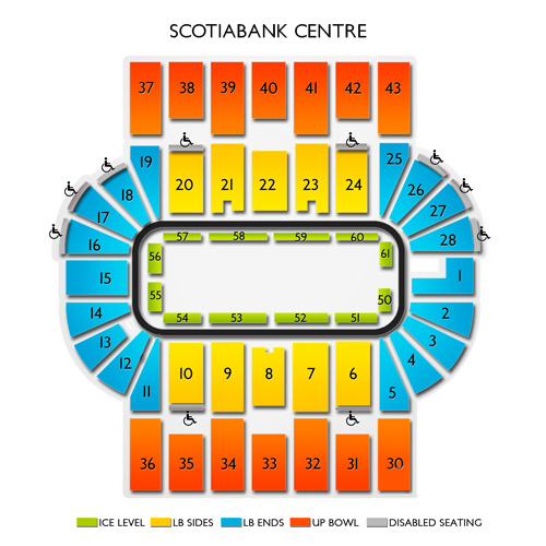 Halifax Metro Centre Seating Chart Business Class A Premium Experience