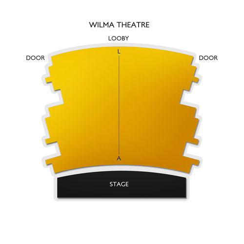 The Wilma Theater, Philadelphia, PA - Seating Chart & Stage ...