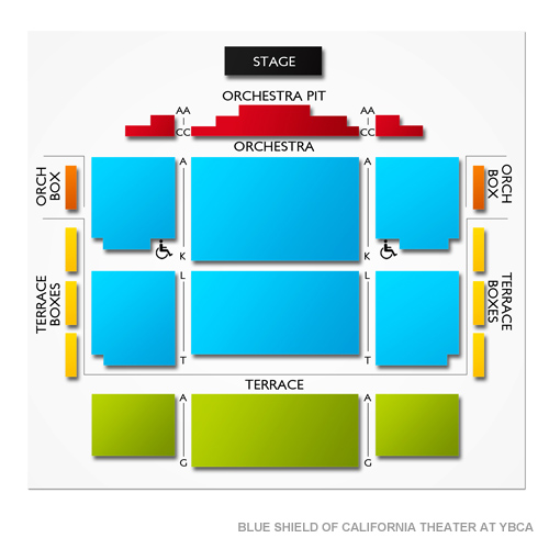 Seating Chart San Francisco Ballet