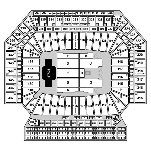 Ford Field Concert Seating Chart