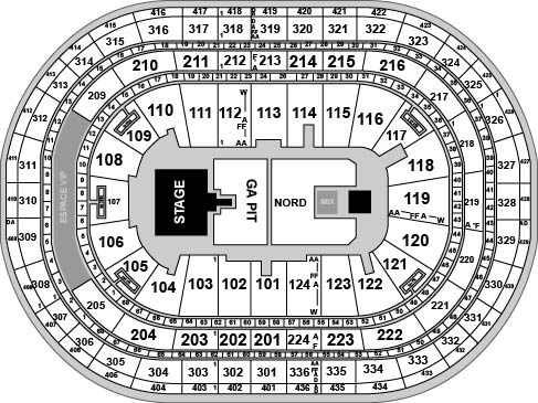 Bell Centre Seating Chart Virtual Seating Charts | Broward Center For
