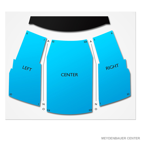 Meydenbauer Center, Bellevue, WA - Seating Chart & Stage - Seattle Theater