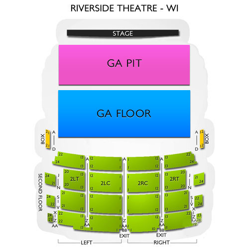Riverside Theater Milwaukee Seating Chart