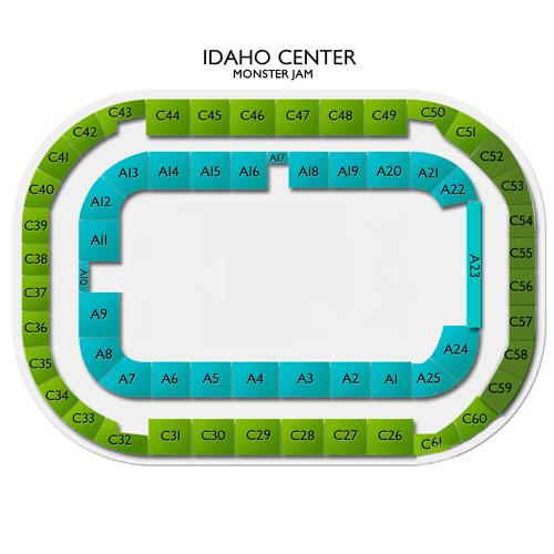 Idaho Center Seating Map Ford Idaho Center Arena Tickets Ford Idaho